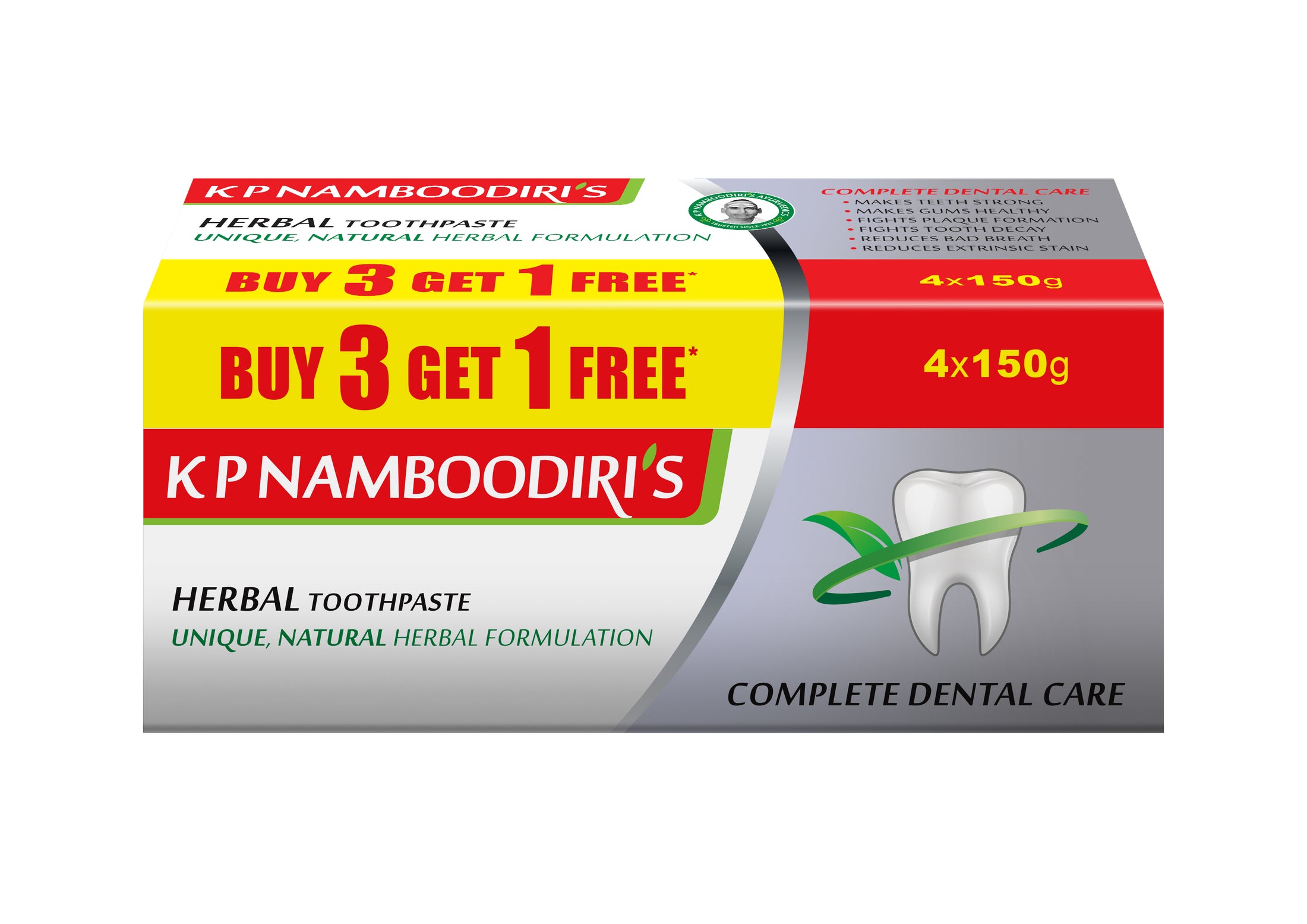 Herbal Toothpaste | K P Namboodiri's