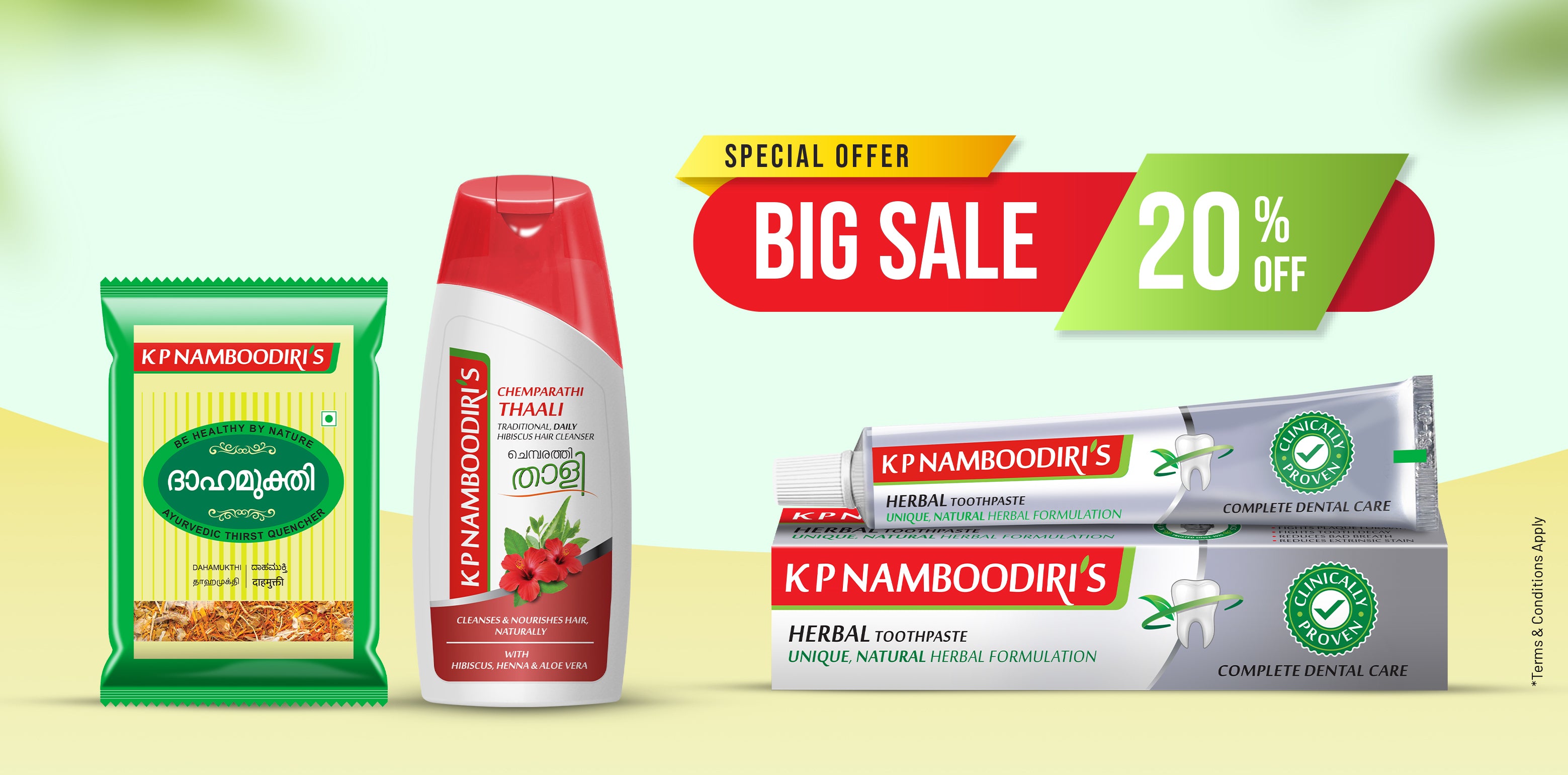 Buy Ayurvedic and Herbal Products Online | K P Namboodiri's